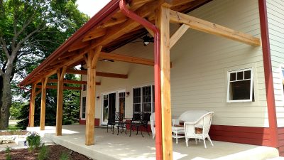 Timber Frame Homes by Long Creek Timber Framers