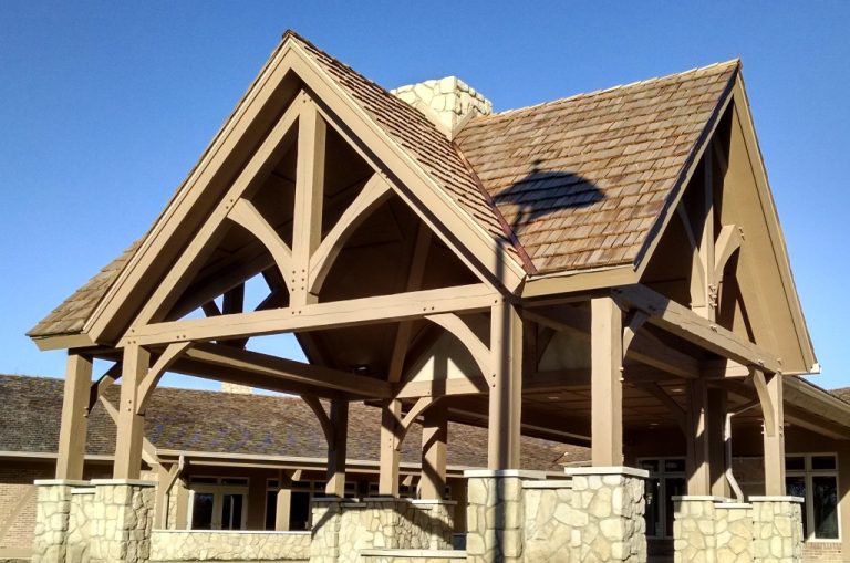 Timber Frame Homes by Long Creek Timber Framers